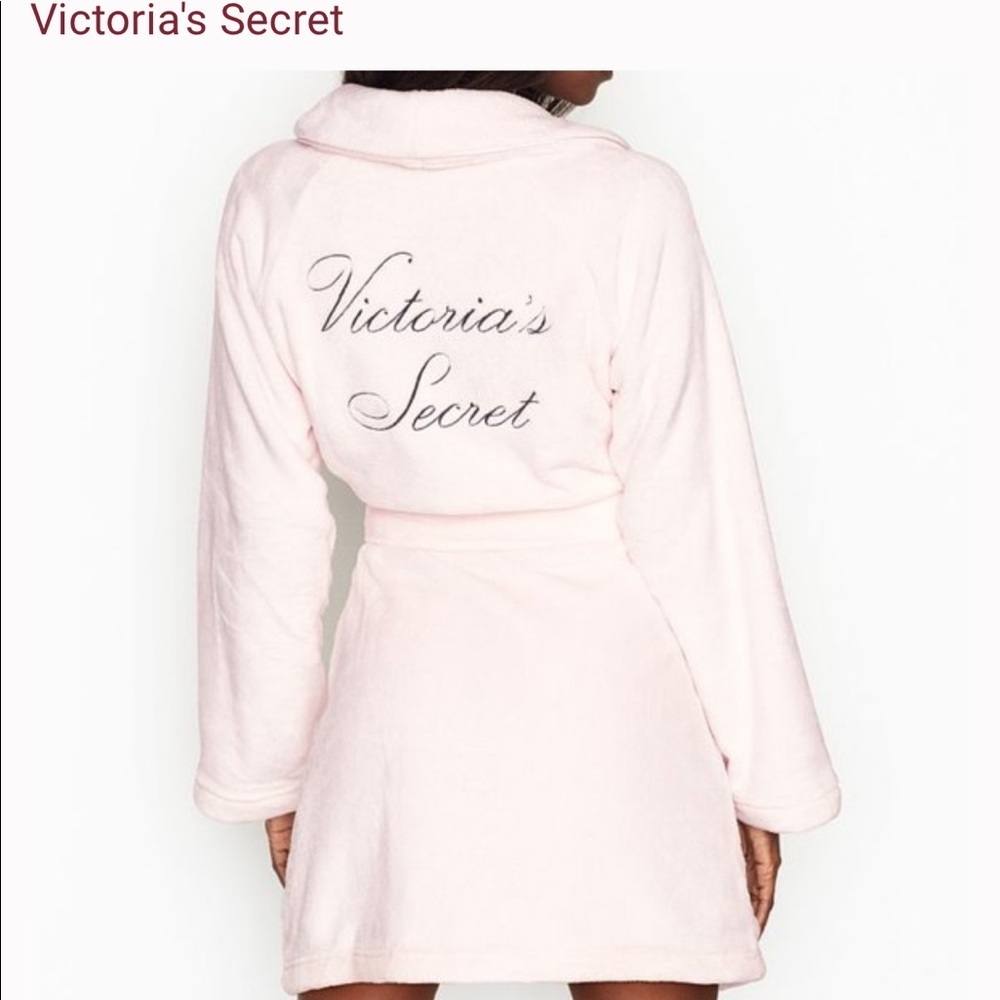 Victorias Secret Logo Robe - Gem